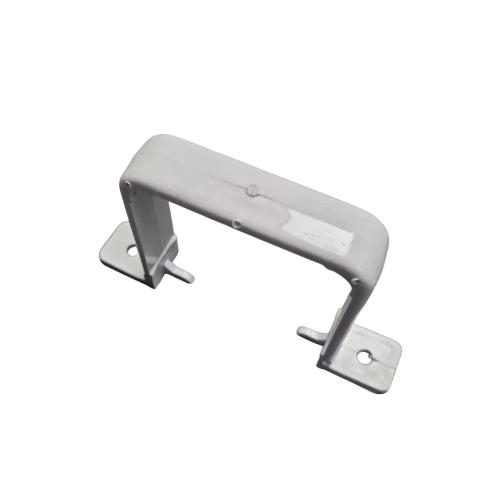 White 65mm Square Down Pipe Flush Bracket |Sheahans Homevalue | Nenagh ...