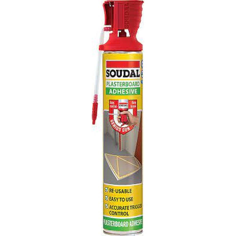 Soudal Genius gun Plasterboard adhesive 750ml |Sheahans Homevalue ...