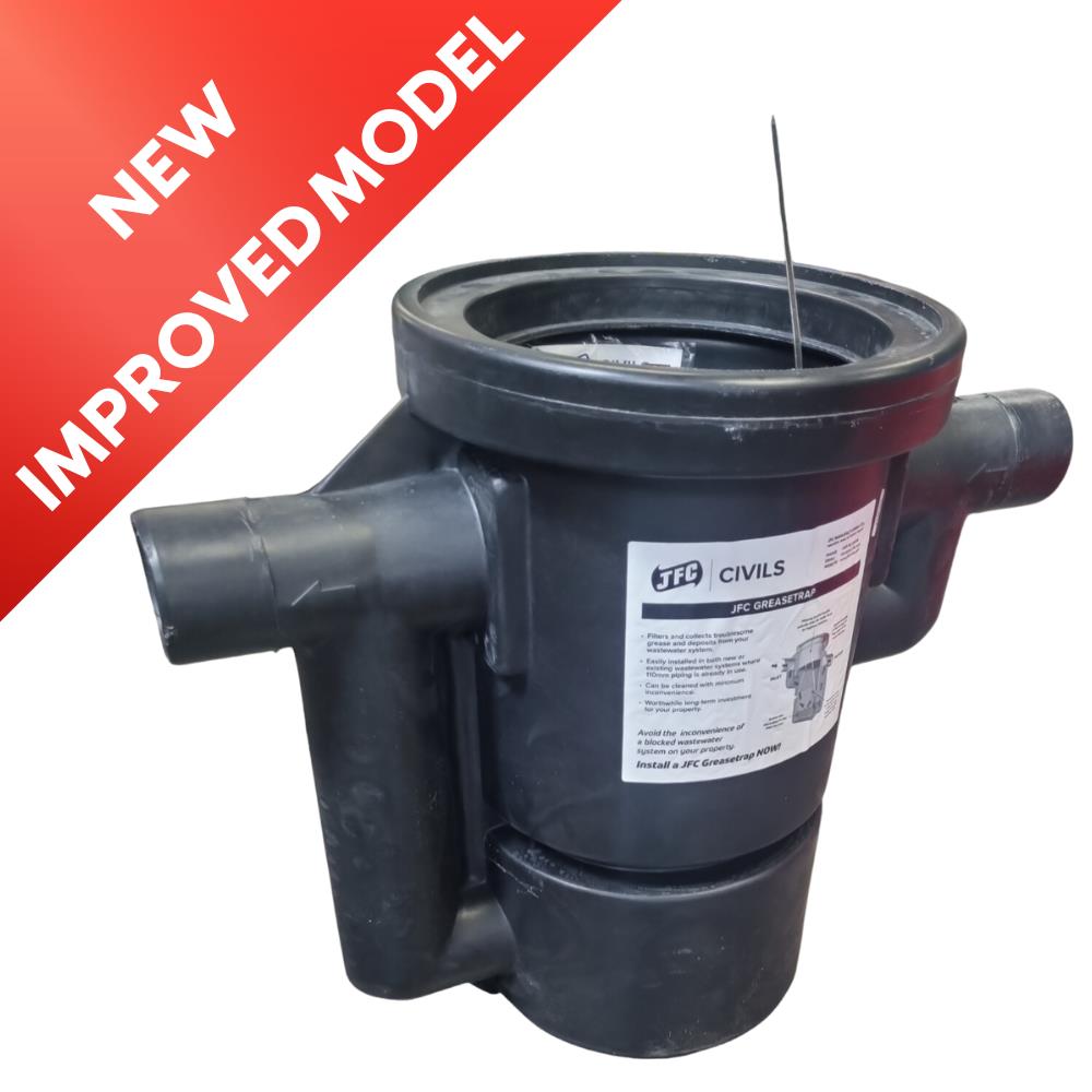 Jfc 40 Lr Grease Trap C/w Bucket New Easy Clean With Rodding Acess (lid ...