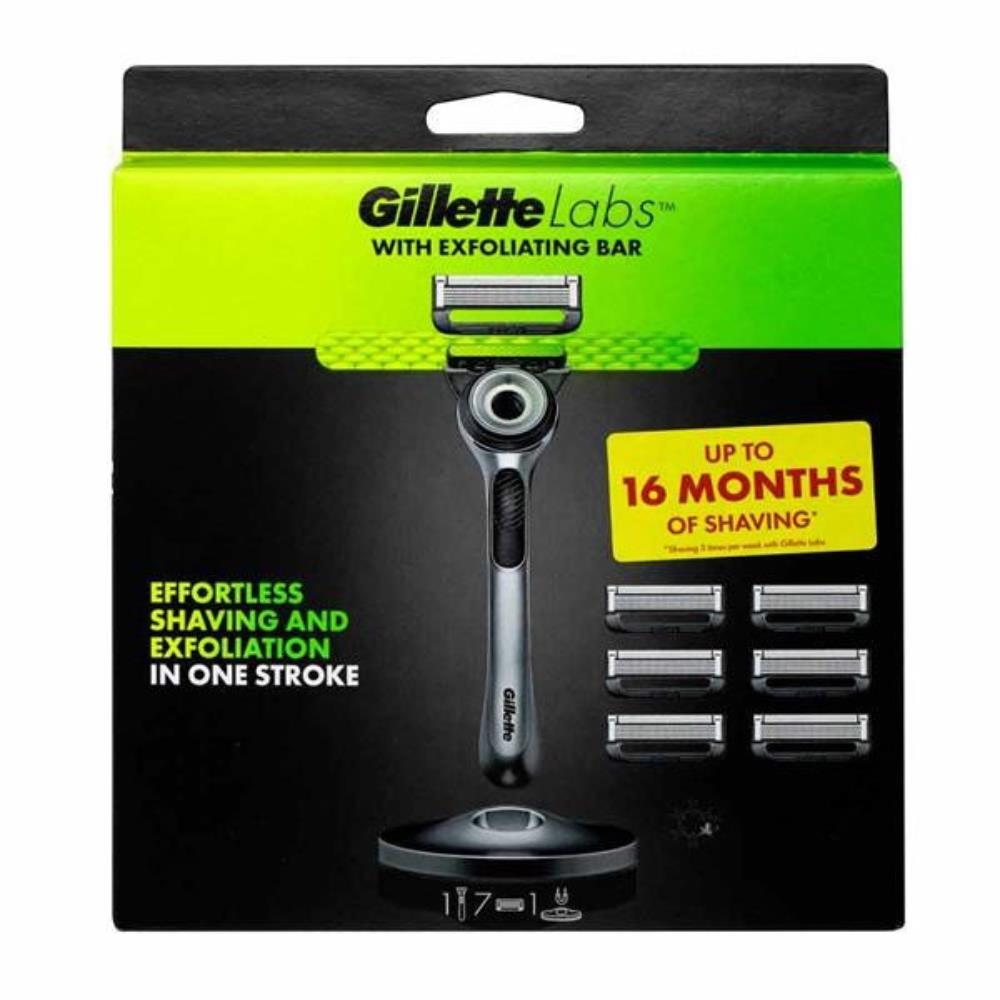 Gillette Labs Value Pack, Razor + 7 Blades | Health 1st Pharmacy ...
