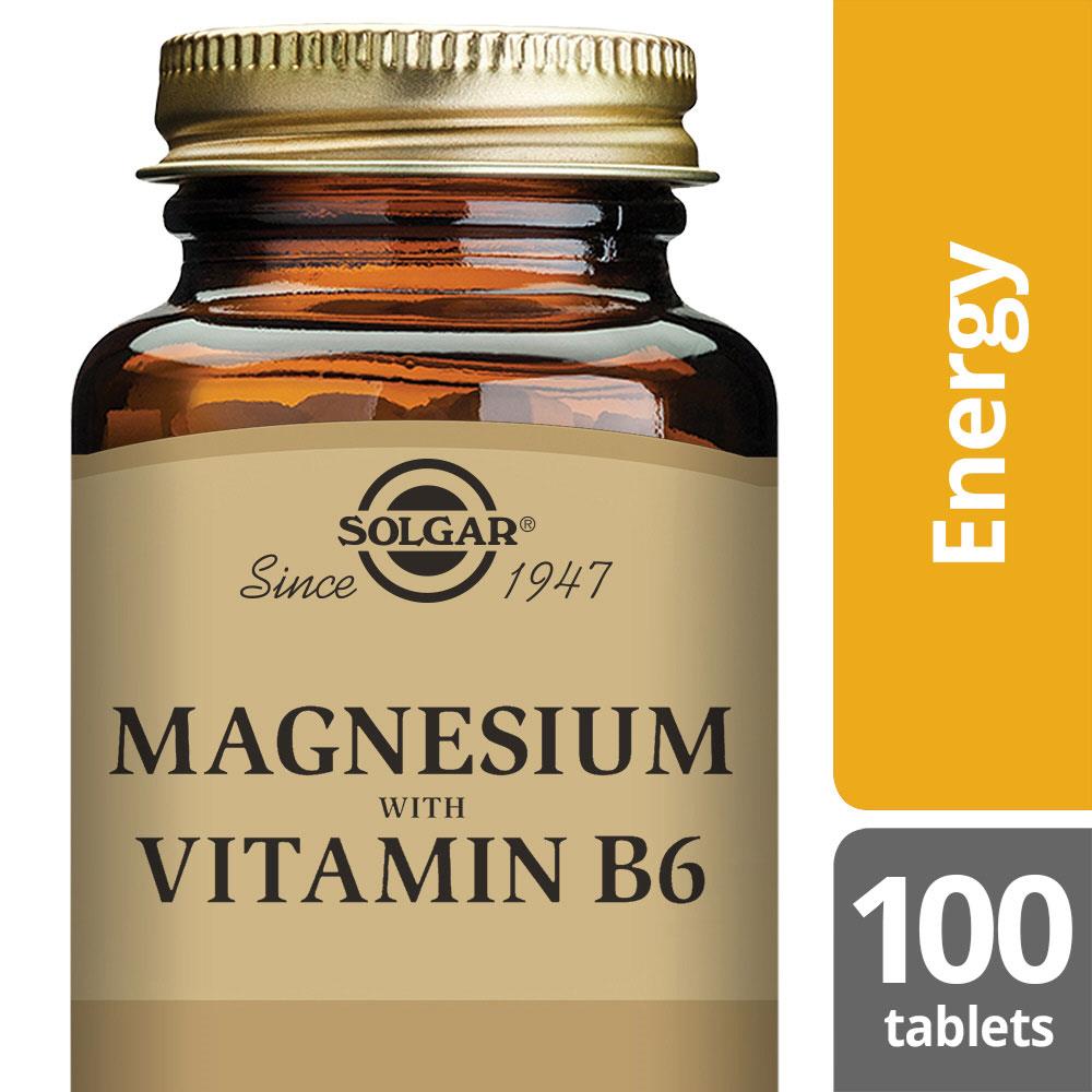 Solgar Magnesium with Vitamin B6 100 | Health 1st Pharmacy | Monaghan ...