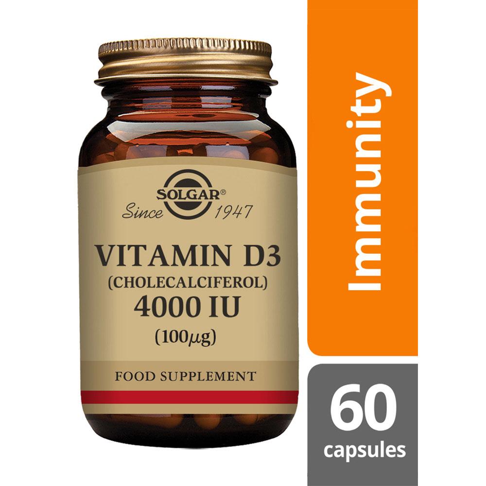 Solgar Vitamin D3 4000 IU 60 tablets | Health 1st Pharmacy | Monaghan | Ireland