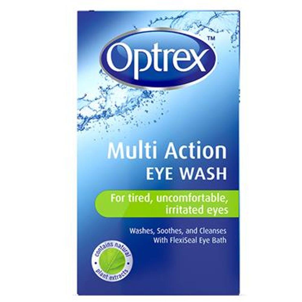 optrex Multi-Action Eye Wash 100ml | Health 1st Pharmacy | Monaghan ...