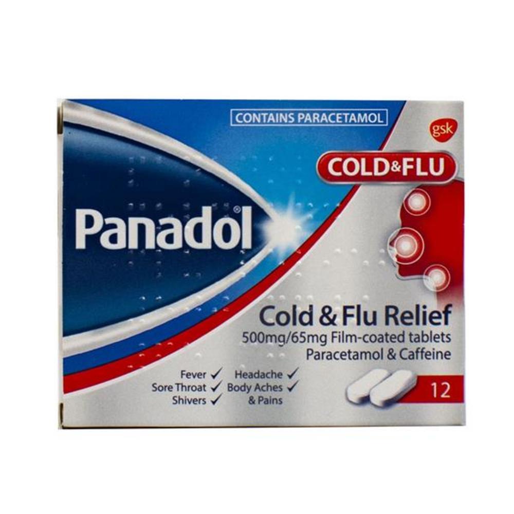 Panadol Cold & Flu Relief Tablets 12's | Health 1st Pharmacy | Monaghan ...