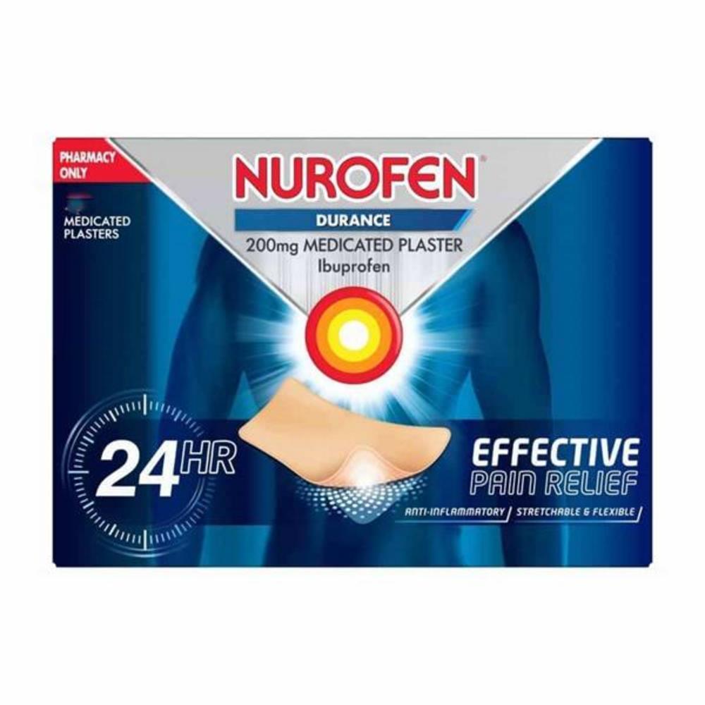 nurofen Durance 200mg Medicated Plaster 2 pack | Health 1st Pharmacy ...
