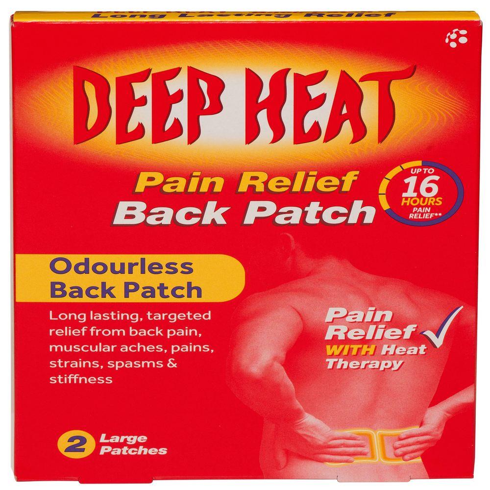 DEEP HEAT PATCH 2 PACK | Health 1st Pharmacy | Monaghan | Ireland