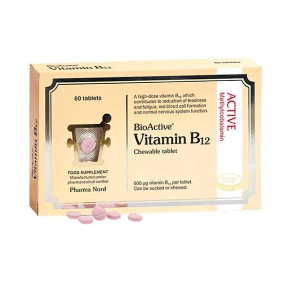 Bioactive Vitamin b12 chewable tablet 60s | Health 1st Pharmacy ...