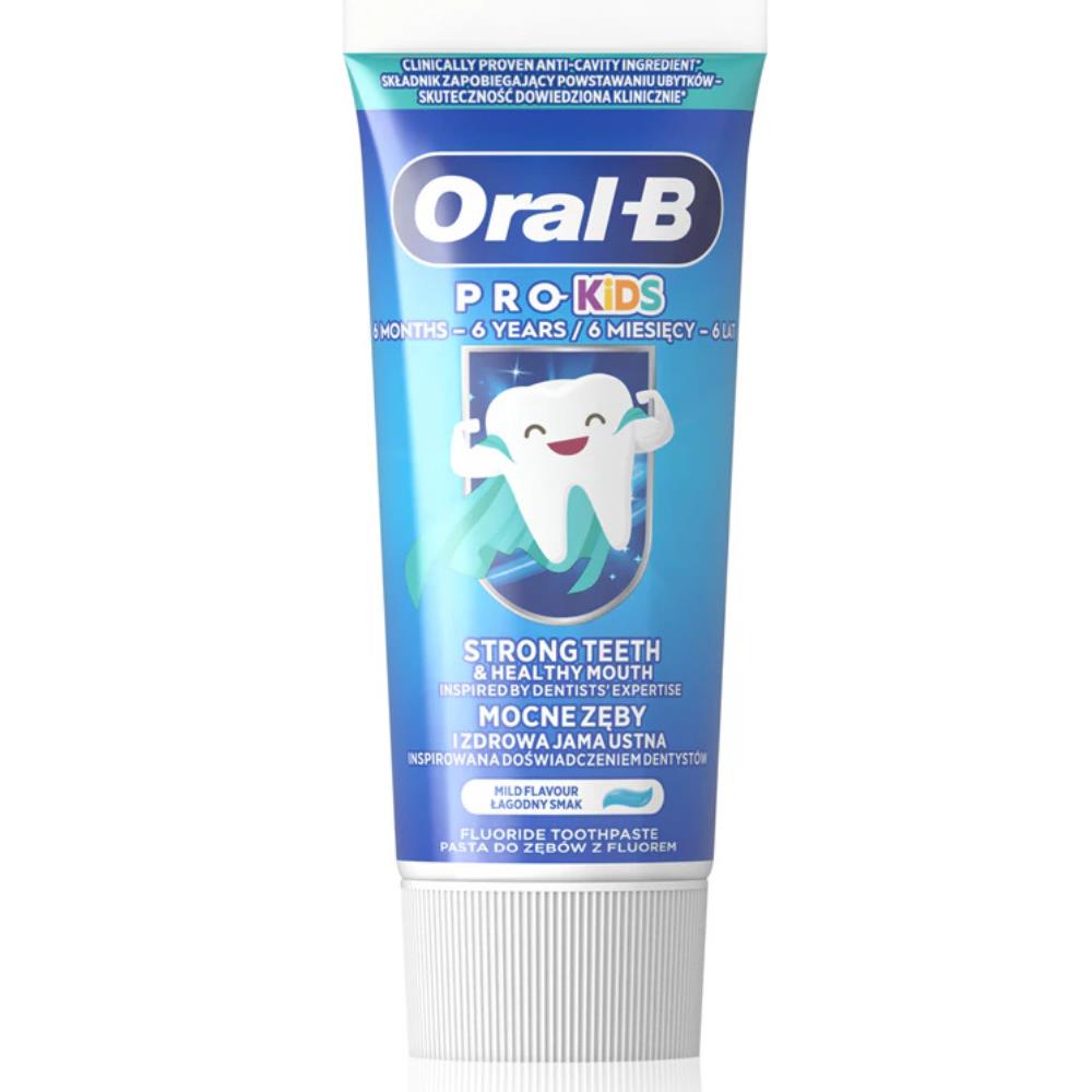 ORAL B PRO KIDS 6 MONTHS - 6 YEARS TOOTHPASTE 50ML | Health 1st ...