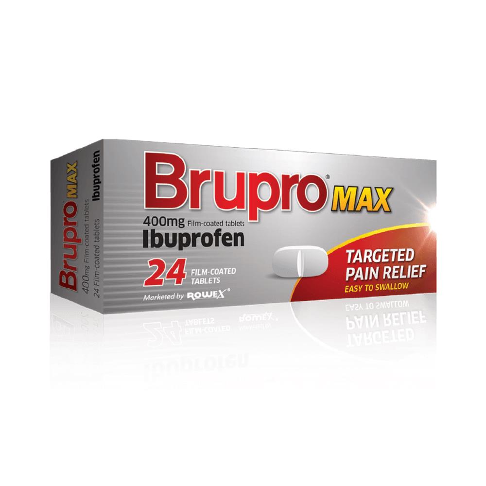 BRUPRO MAX 400MG TABLETS 24s | Health 1st Pharmacy | Monaghan | Ireland
