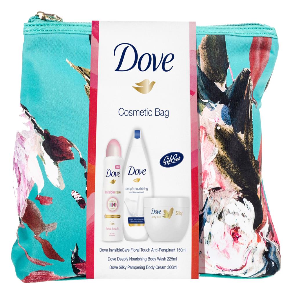 DOVE COSMETIC BAG GIFTSET | Health 1st Pharmacy | Monaghan | Ireland