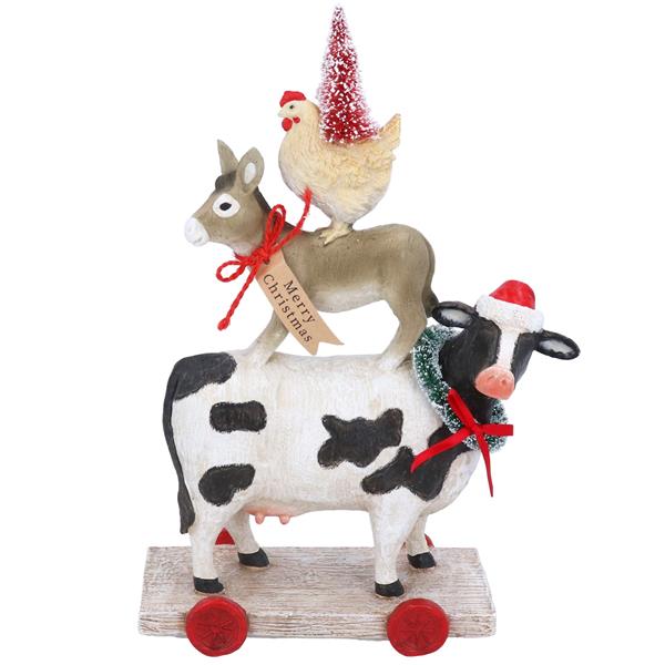GISELA GRAHAM RESIN STACKED FARM ANIMALS | Clonmel Garden Centre | Ireland