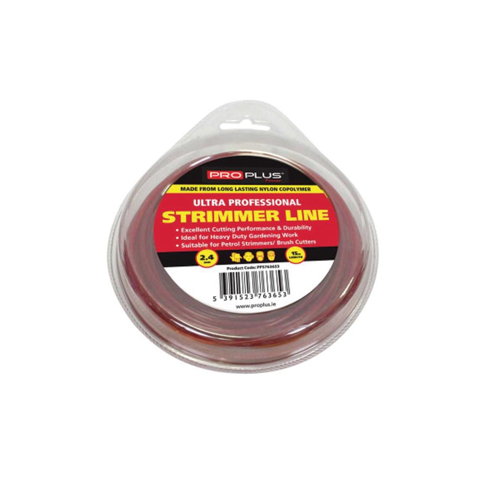Strong Nylon Trimmer Line 106503 Oregon Duoline Trimmer Line - 2.4mm X ...