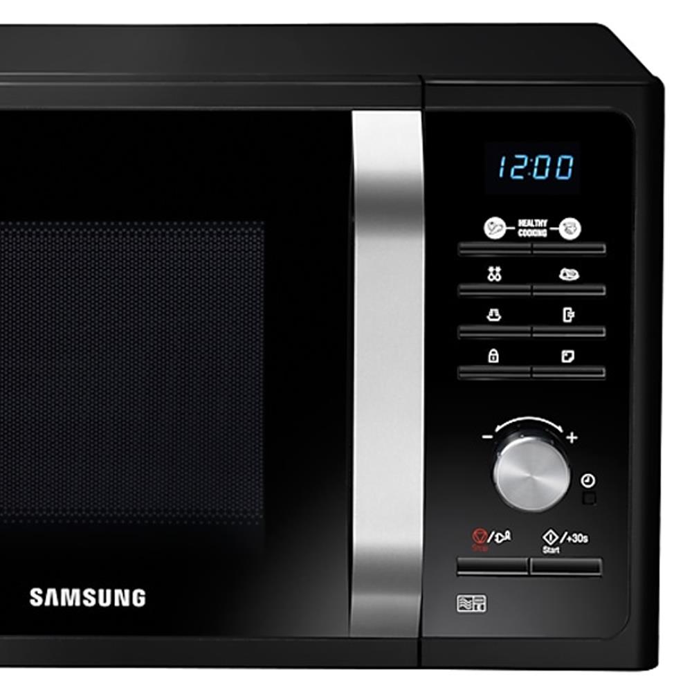 Samsung 23 Litre 800W Freestanding Solo Microwave - Black | MS23F301TAK ...