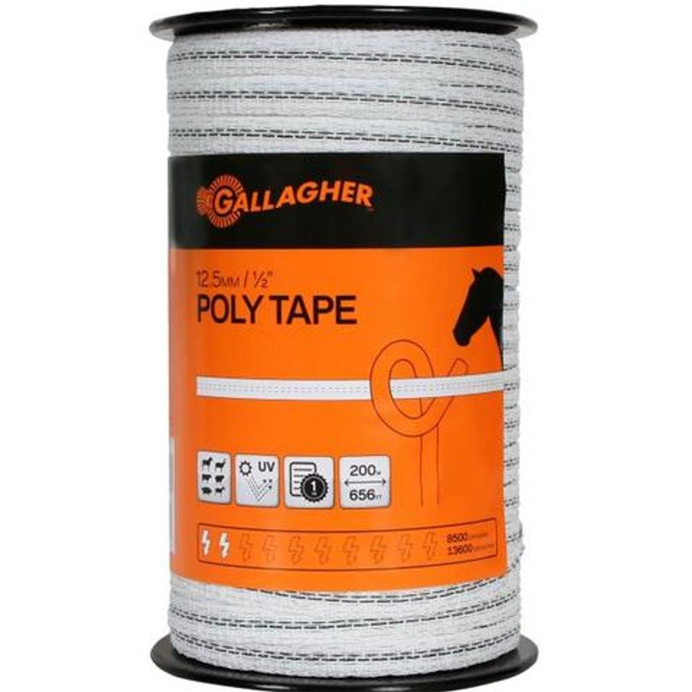 Gallagher Poly Tape 12.5mm 200m G62304 | Country Farm Supplies