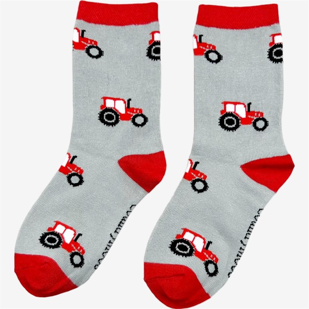 Childrens Red Tractor Crew Socks | Country Farm Supplies