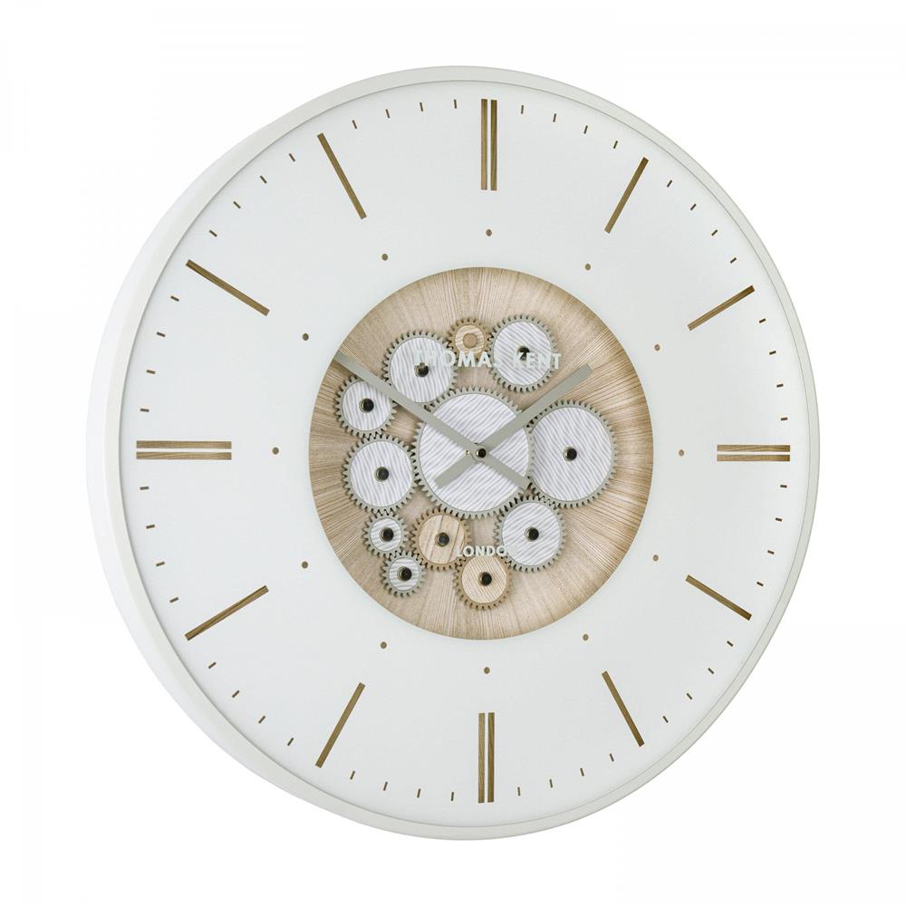 21" Clocksmith Wall Clock Cog Ivory | Castle Davitt Furniture | Ireland