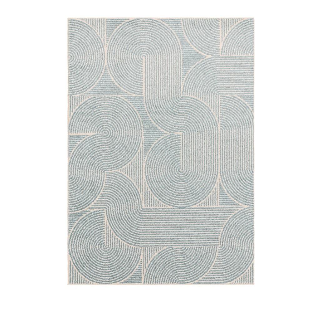 Muse 160x230cm Blue Swirl MU02 | Castle Davitt Furniture | Ireland