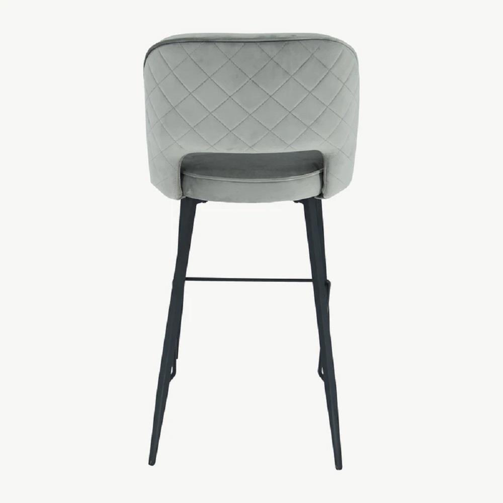 Sienna Large Bar Stool Grey | Castle Davitt Furniture | Ireland