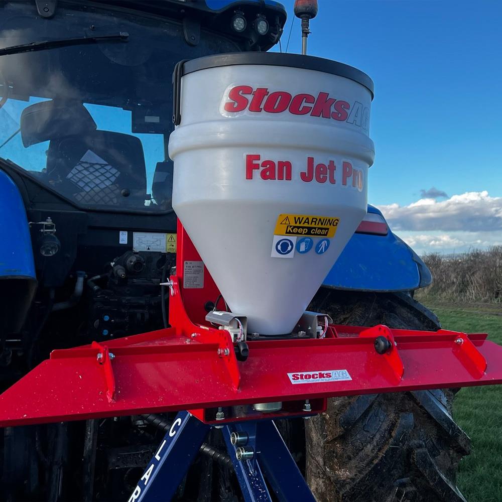 Grass Seed Deflector and Agitator Kit for Fan Jet Pro | grasstecshop.com