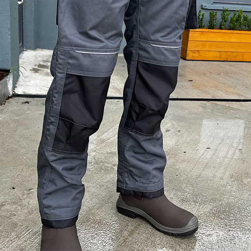 Grasstec Grey Bib and Brace Overalls | grasstecshop.com