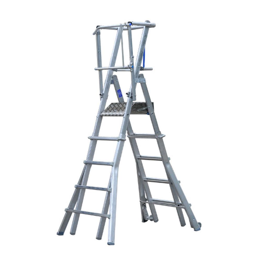 Stradbally Ladders 5-8 Step Extendable Podium Ladder | Stakelums Home ...