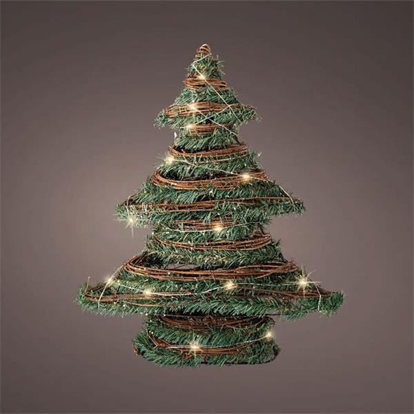 Kaemingk Micro Led Rattan Cone Tree | Stakelums Home & Hardware ...