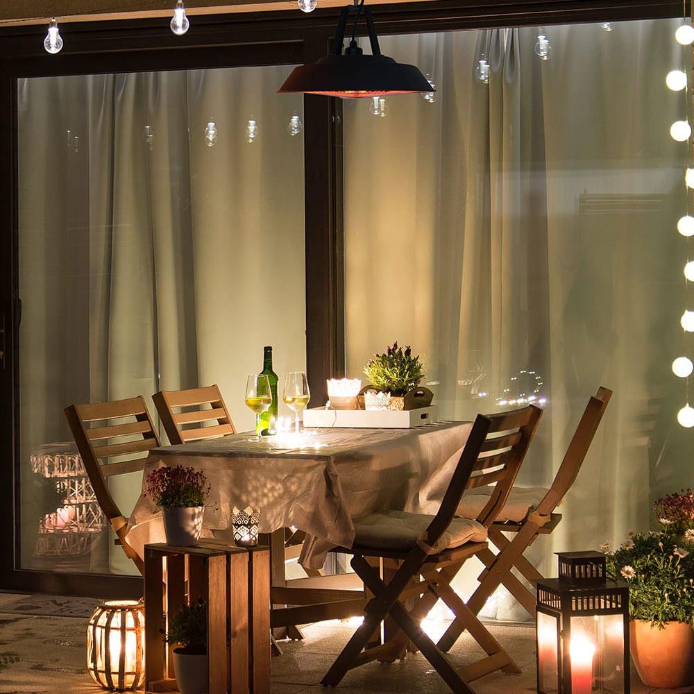 Sahara Hanging Electric Halogen Heater 1.5kw | Stakelums Home ...