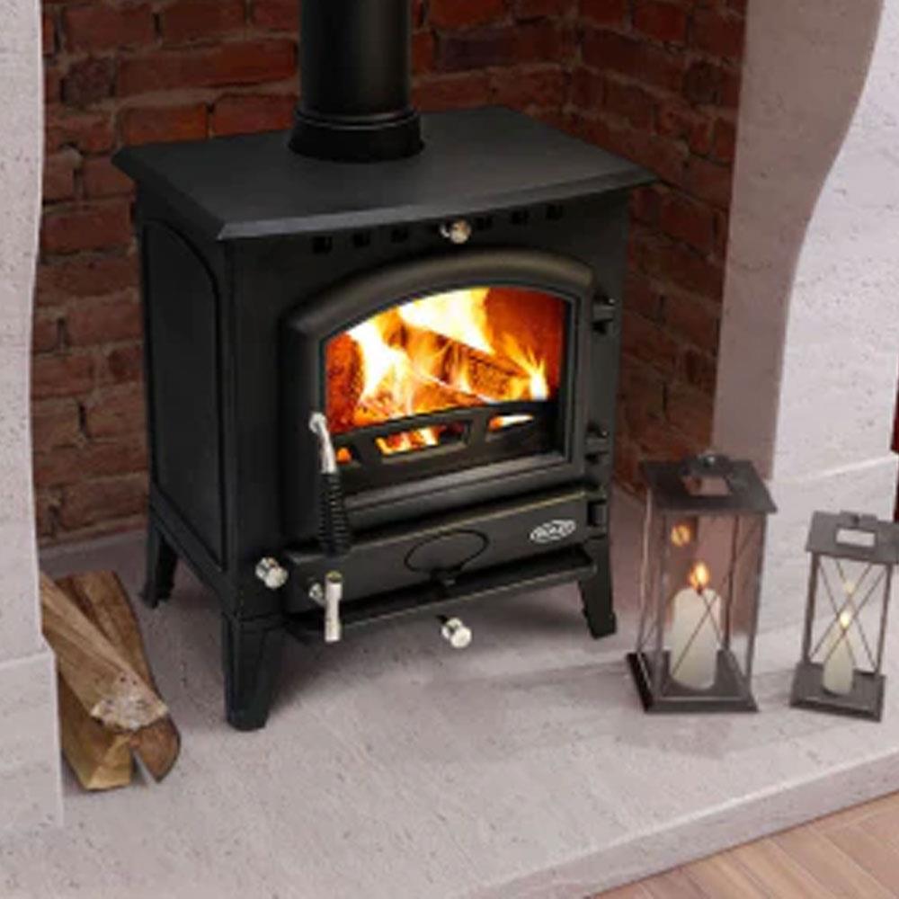 Henley Stoves Bracken Eco kW Multi Fuel Stove Matt Black | Stakelums ...