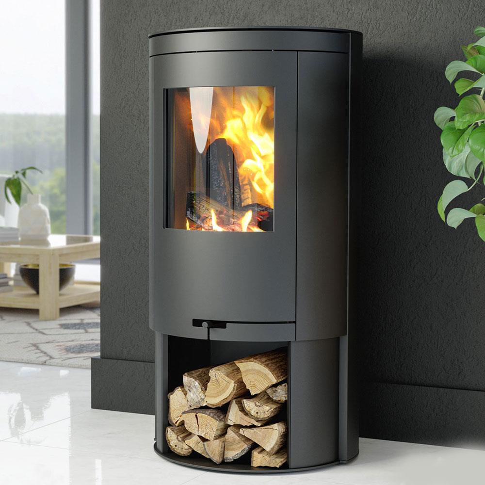 Henley Stoves Elite G7 Eco 7.7kW Woodburning Stove With Logbox ...