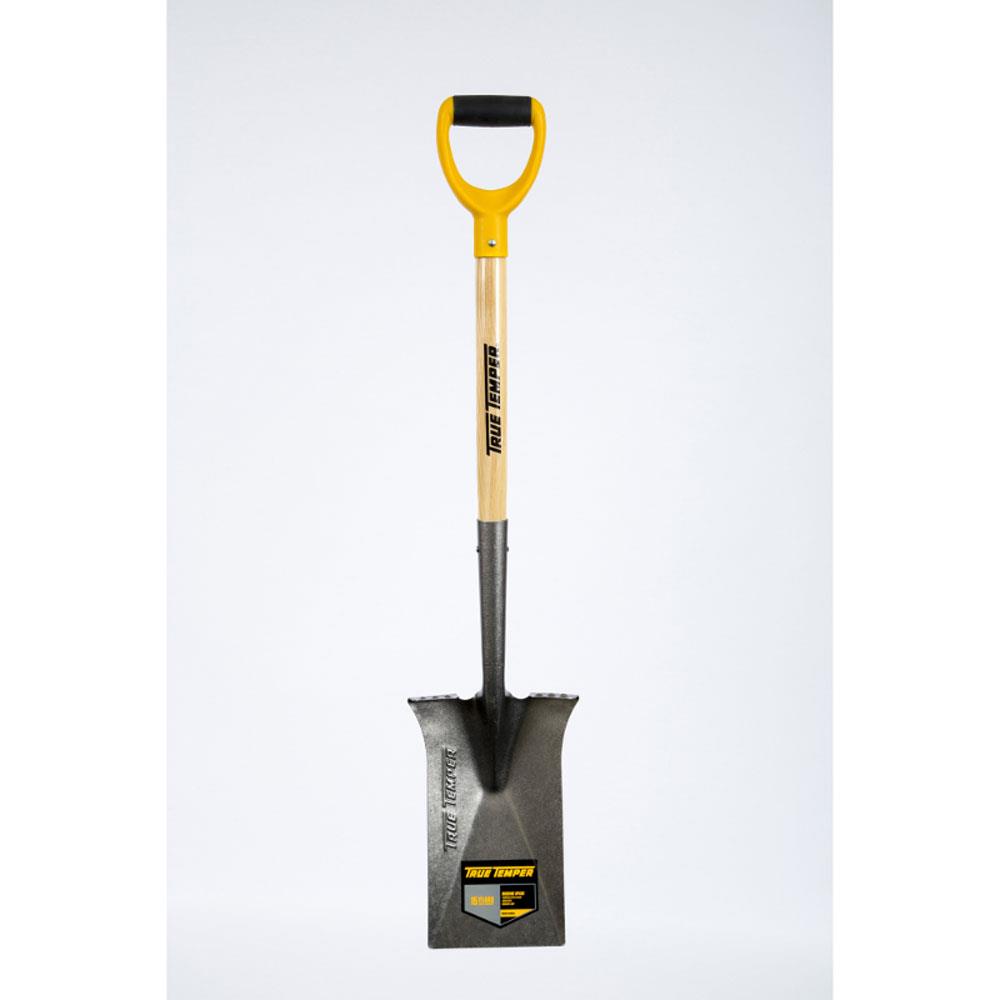 True Temper Digging Spade Wood Handle D-Grip | Stakelums Home ...