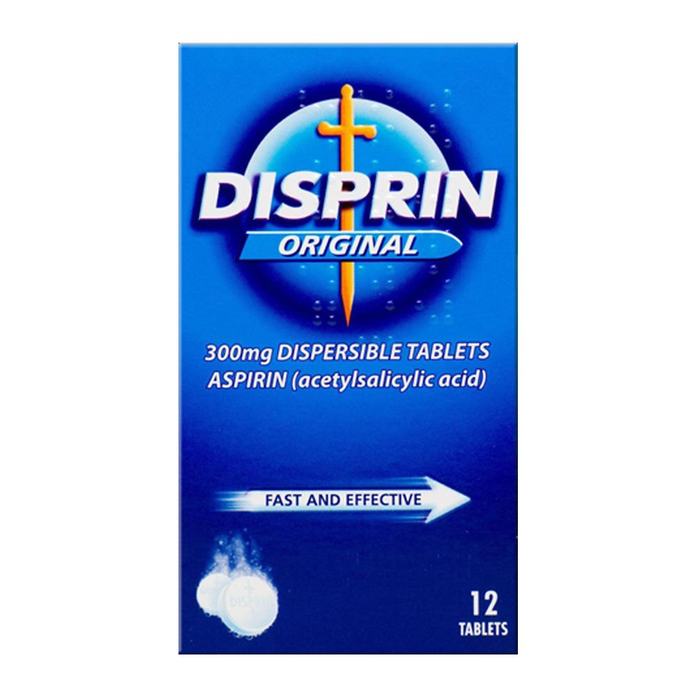 Disprin Original 300mg Dispersible (Aspirin) - 12 Tablets | Maguire's ...