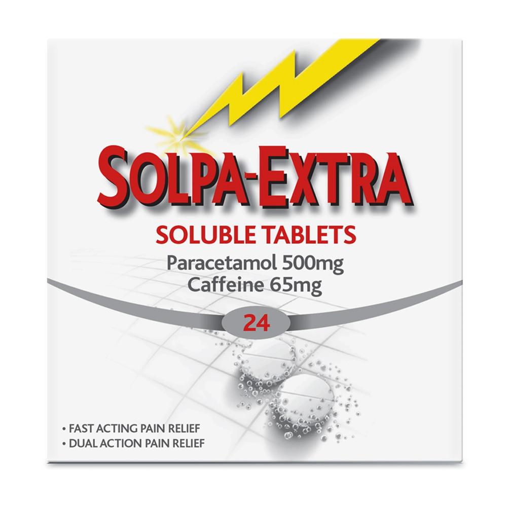 Solpa Extra Soluble Tablets - 24 Pack | Maguire's Pharmacy | Ballyshannon Co. Donegal