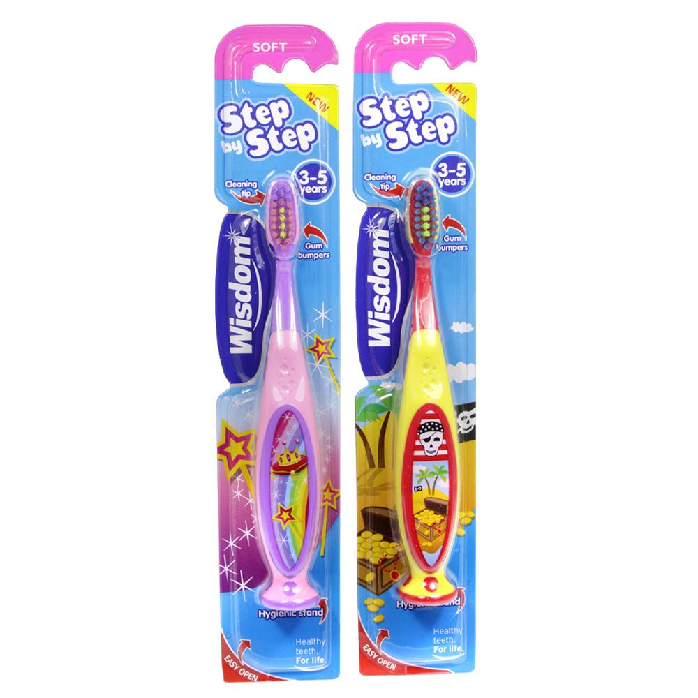 WISDOM Step by Step 3-5 years Toothbrush 1 Pack | Maguire's Pharmacy ...