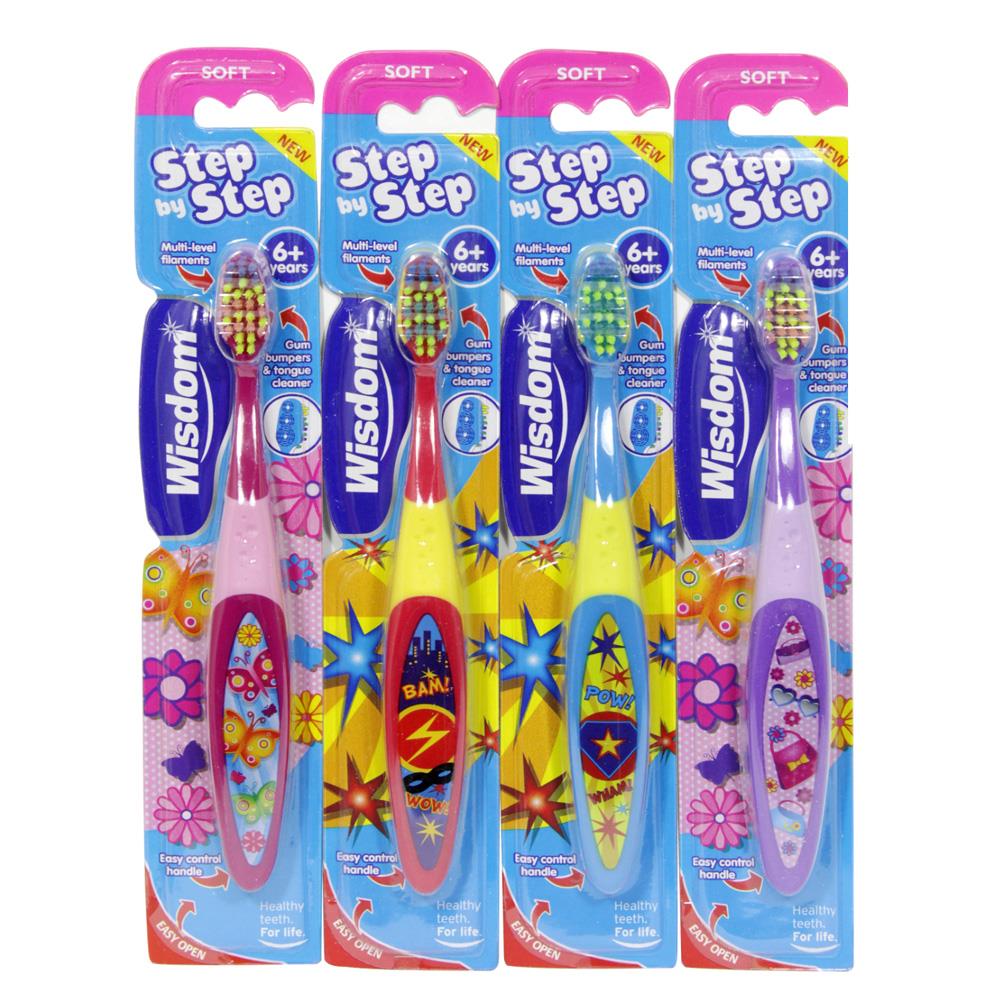 WISDOM Step by Step 6+ years Toothbrush 1 Pack | Maguire's Pharmacy ...