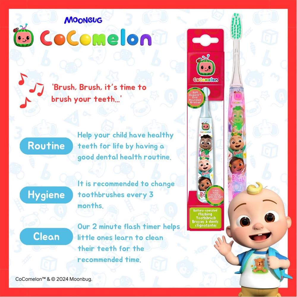 Cocomelon Battery Operated Flashing Toothbrush | Maguire's Pharmacy ...