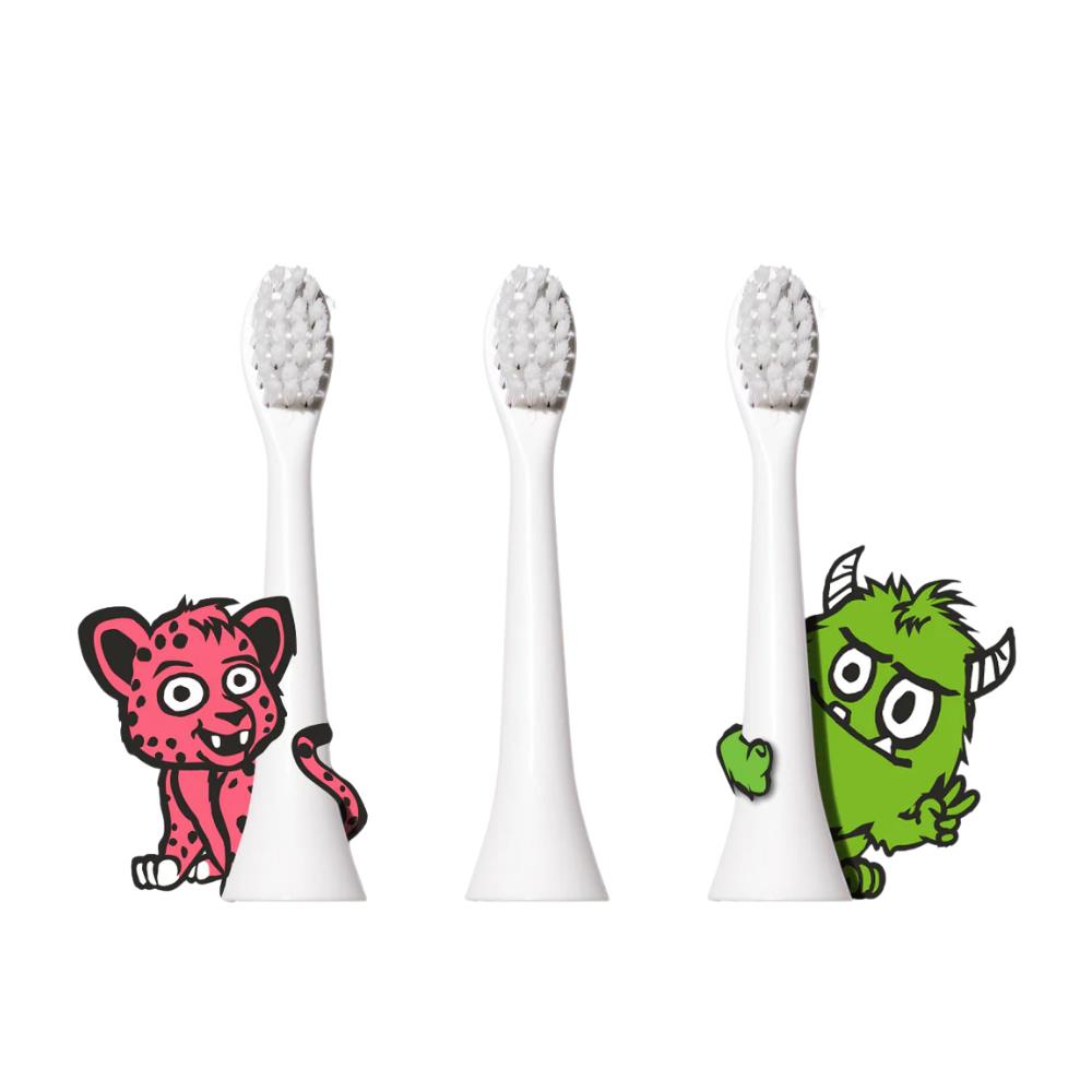 Spotlight Oral Care Electric Toothbrush Heads x3 For Kids
