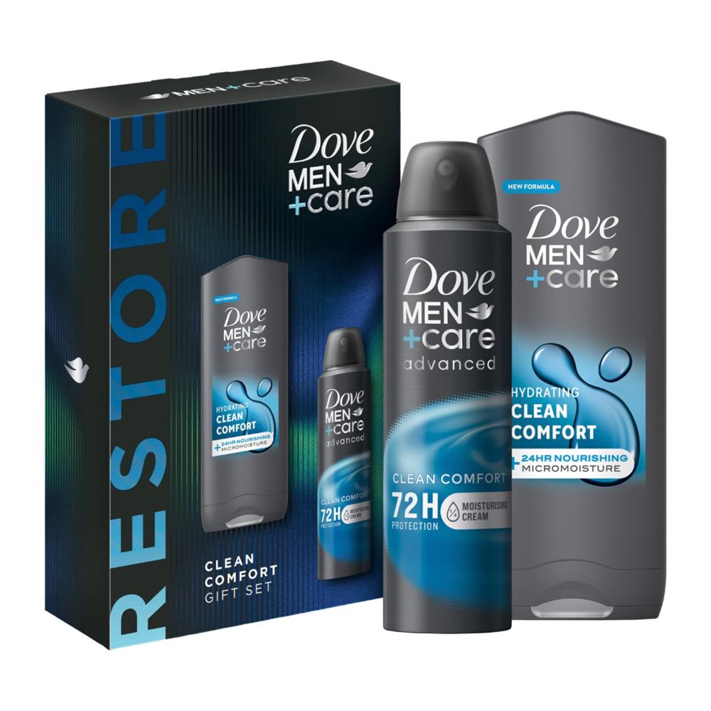 Dove Men +Care Restore Body Wash & Anti Perspirant Gift Set