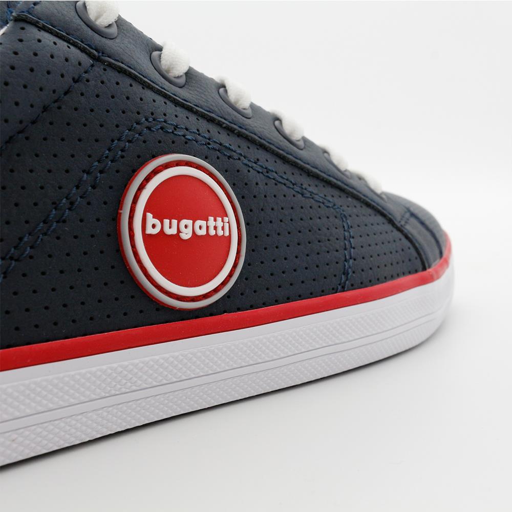 Alfa Perforated Trainers - Dark Blue | Eddie Murphy Menswear & Dress ...