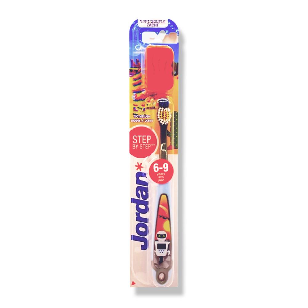 JORDAN JUNIOR STEP BY STEP TOOTHBRUSH - 6-9 YEARS | O'Dwyers Pharmacy ...