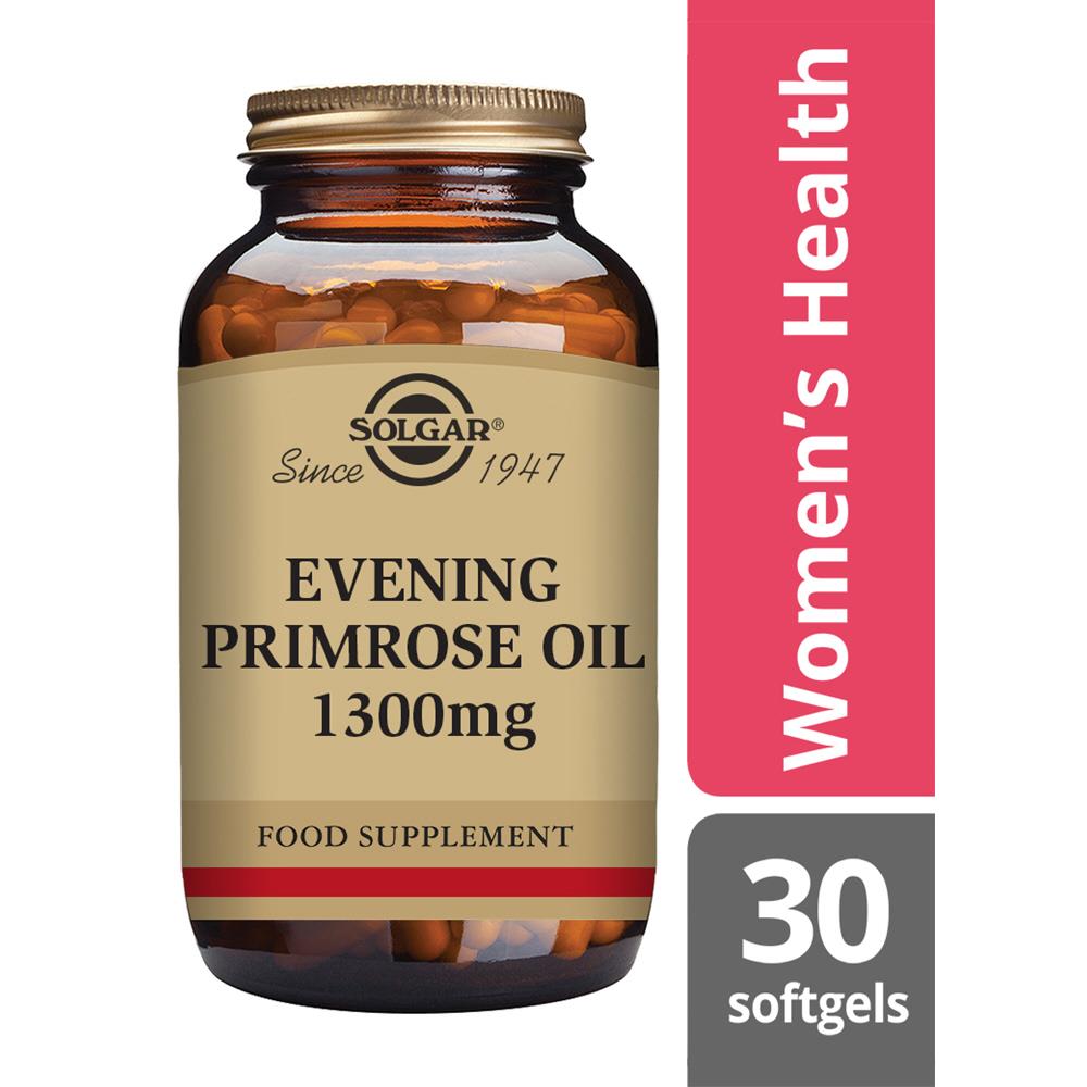 Solgar Evening Primrose Oil 1300mg 30 softgels | Mellericks Pharmacy ...
