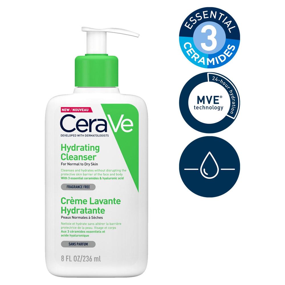Cerave Hydrating Cleanser 236ml | Mellericks Pharmacy | Cork | Ireland