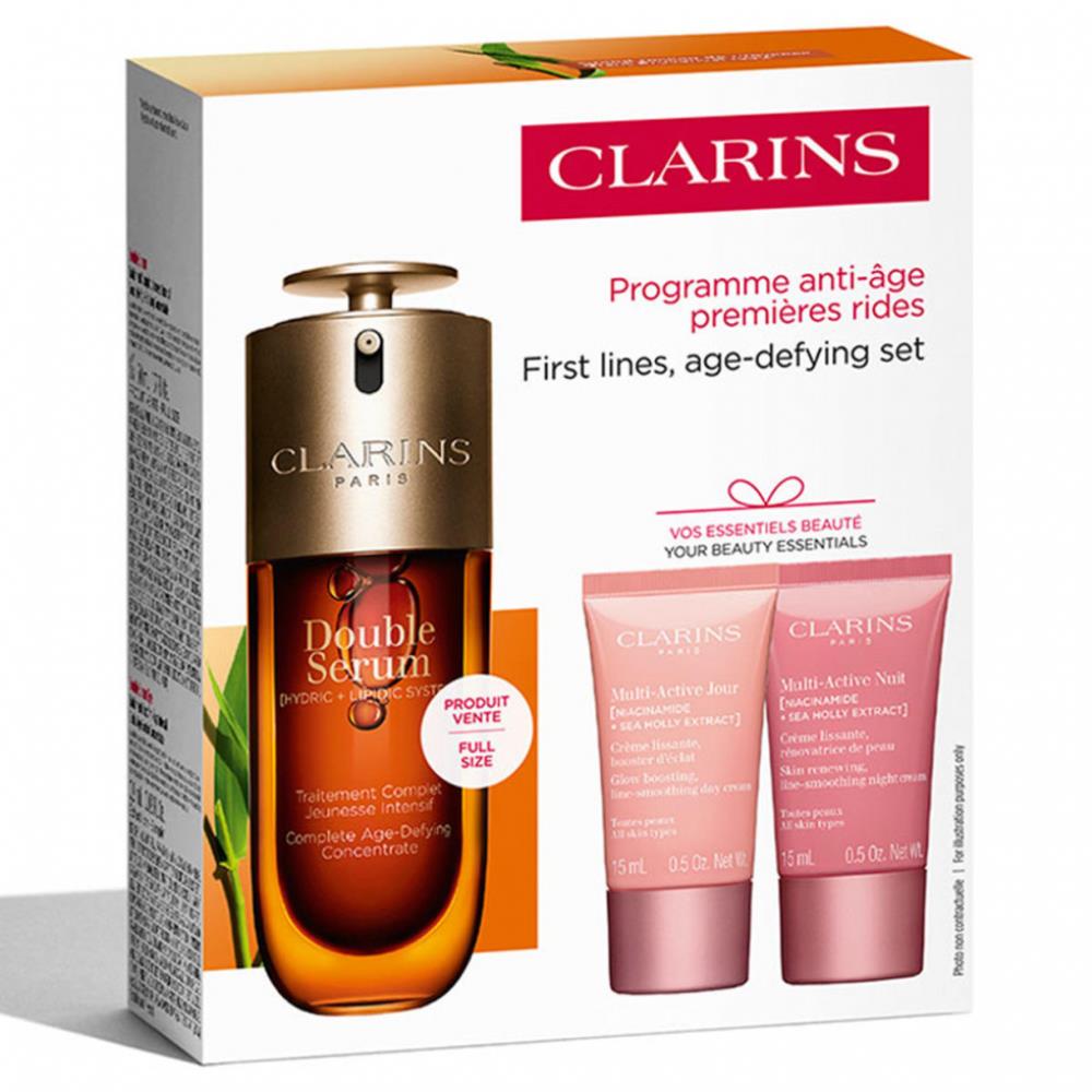 Clarins Double Serum & Multiactive Value Pack | Mellericks Pharmacy ...
