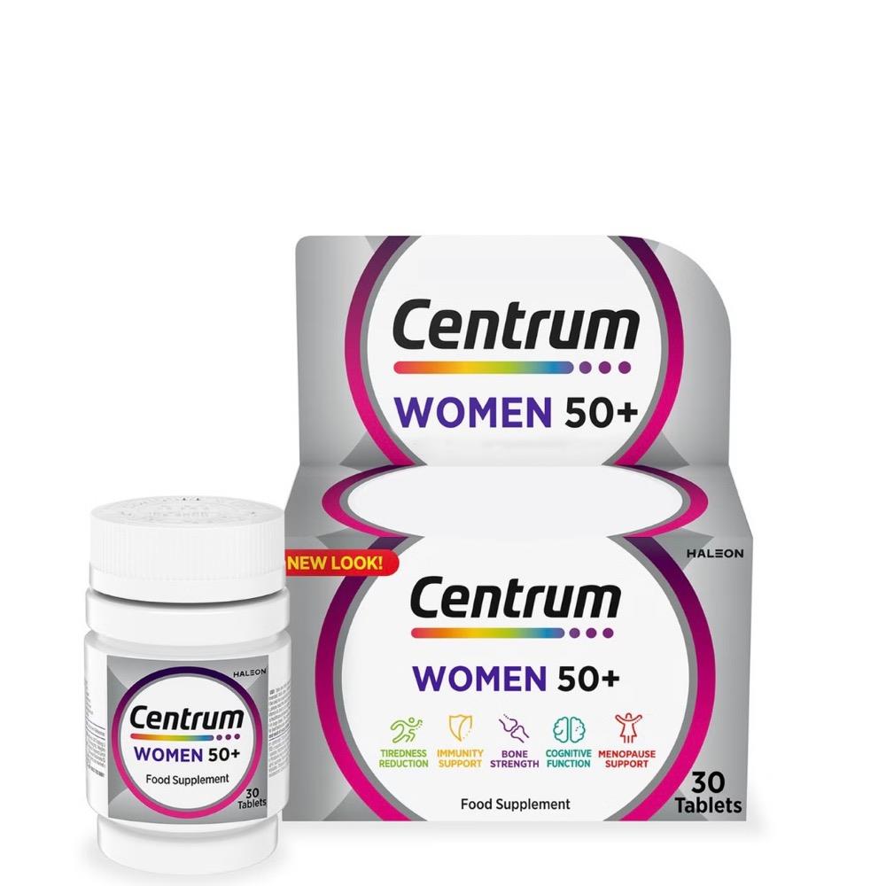 Centrum for Women 50+ 30 tablets | Mellericks Pharmacy | Cork | Ireland