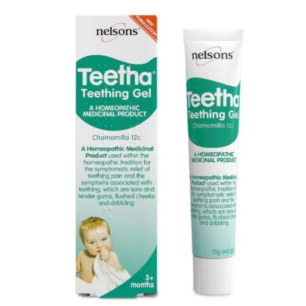 Nelsons Teetha gel 15g | Mellericks Pharmacy | Cork | Ireland
