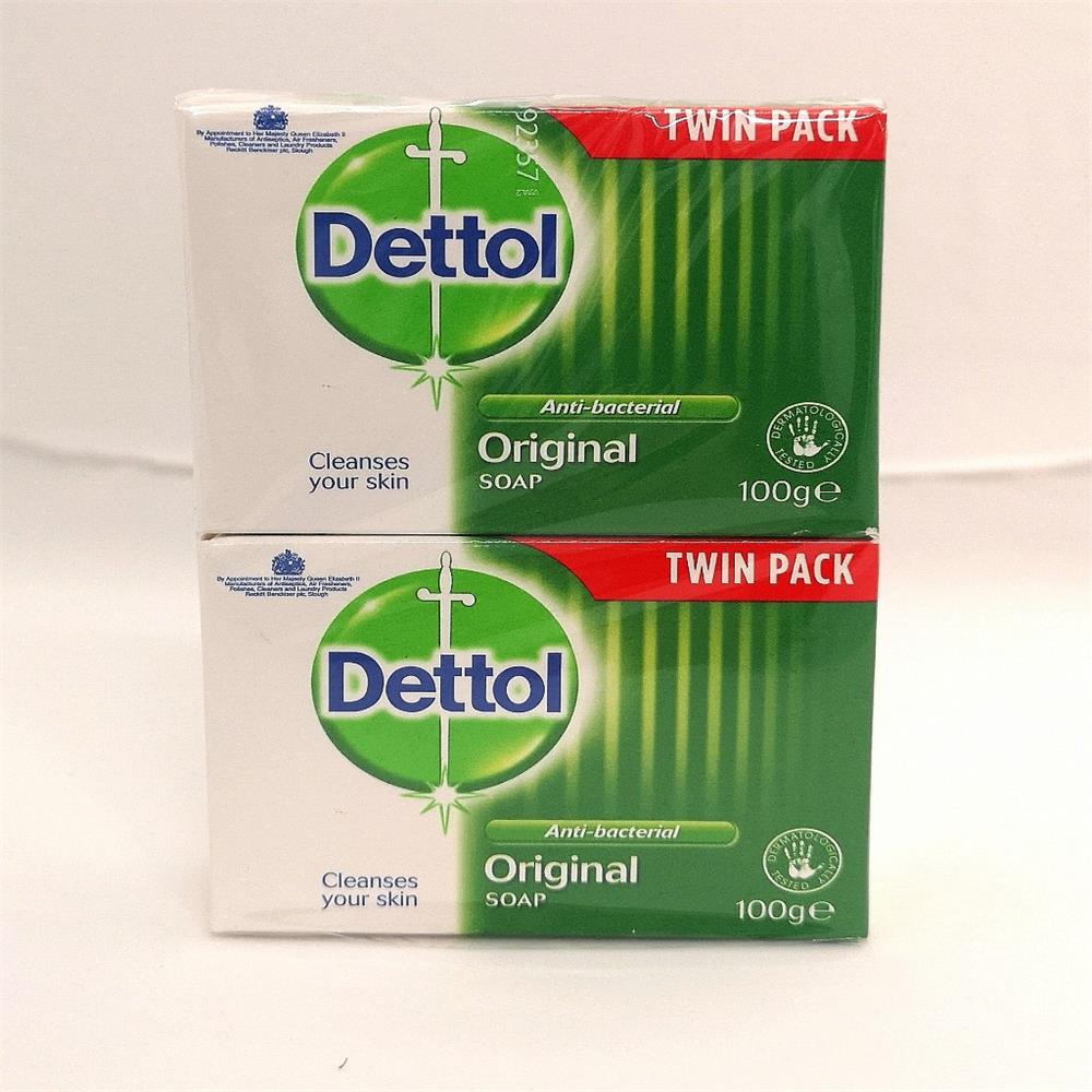 Dettol Soap Twin Pack 100gm x 2 | Mellericks Pharmacy | Cork | Ireland