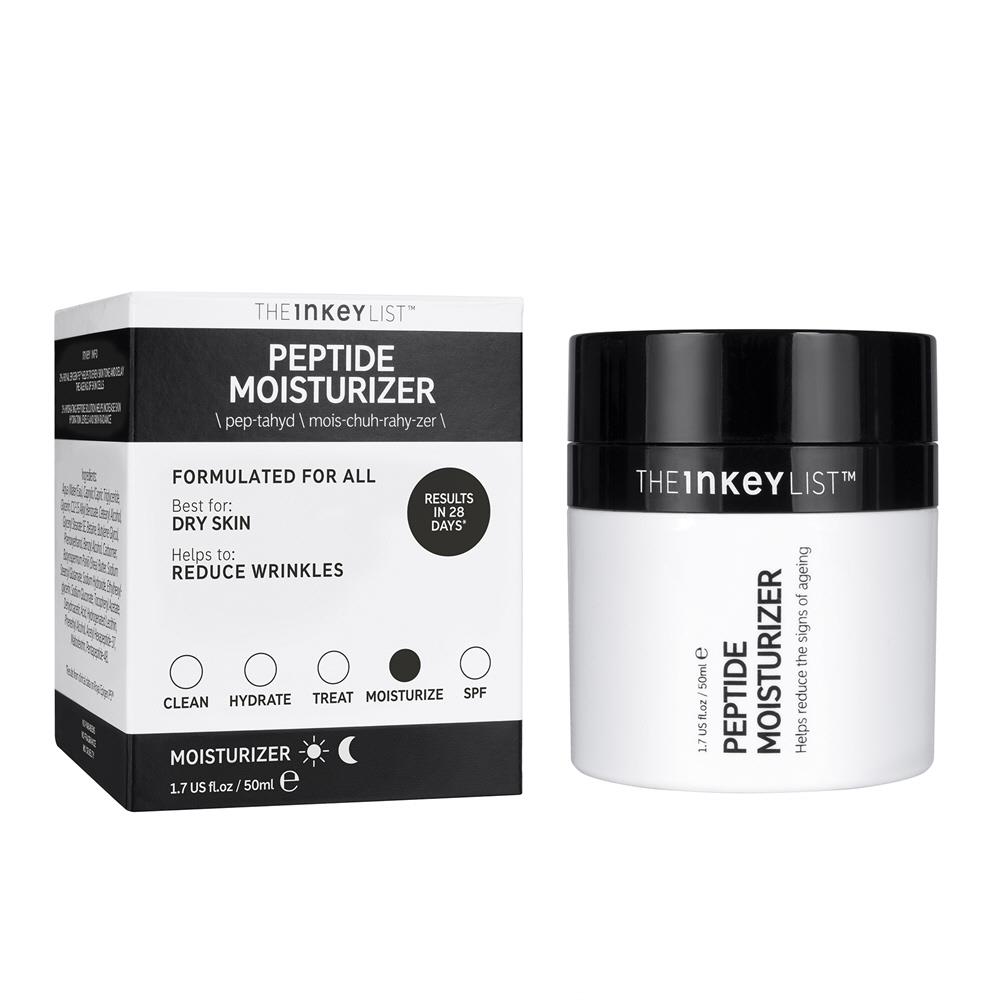 The Inkey List Peptide Moisturiser 50ml | Mellericks Pharmacy | Cork ...