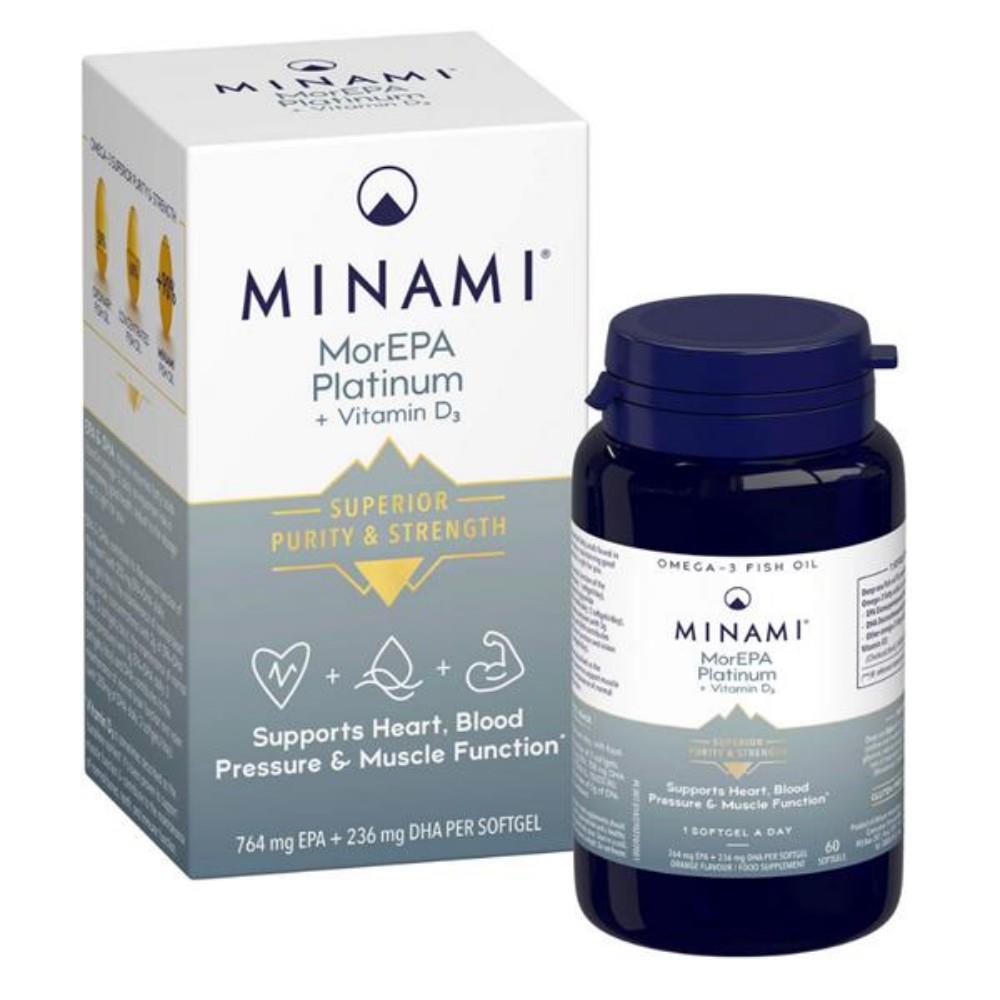 MorEpa Platinum + Vitamin D3 60 softgels | Mellericks Pharmacy | Cork ...