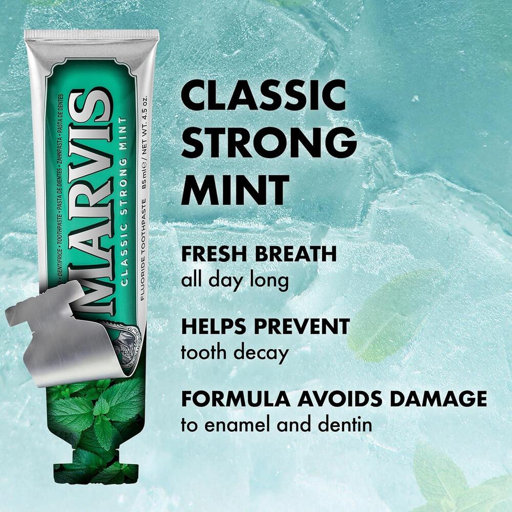 Marvis Toothpaste Strong Mint | Mellericks Pharmacy | Cork | Ireland