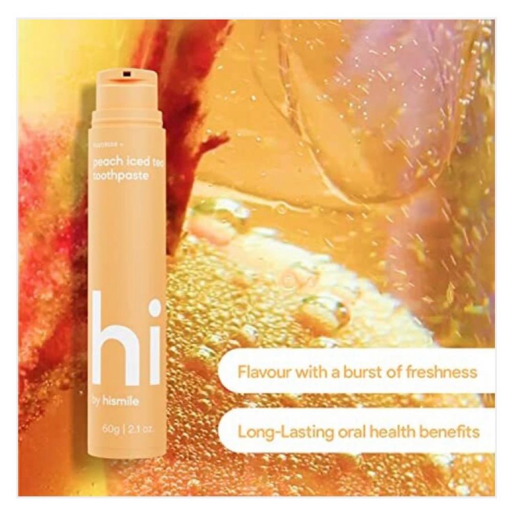 HiSmile Peach Iced Tea Toothpaste | Mellericks Pharmacy | Cork | Ireland