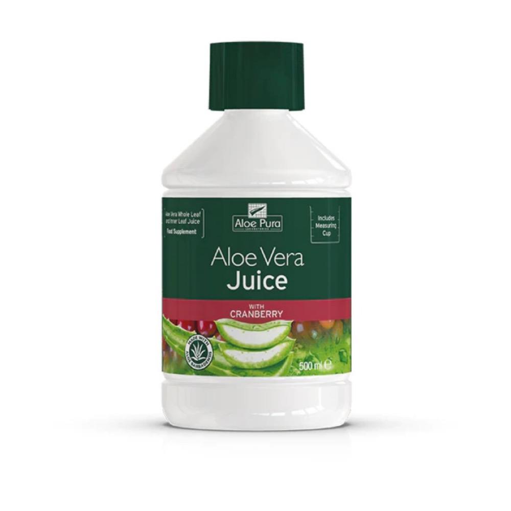 Aloe Pura Aloe Vera Juice with Cranberry 500ml | Mellericks Pharmacy ...